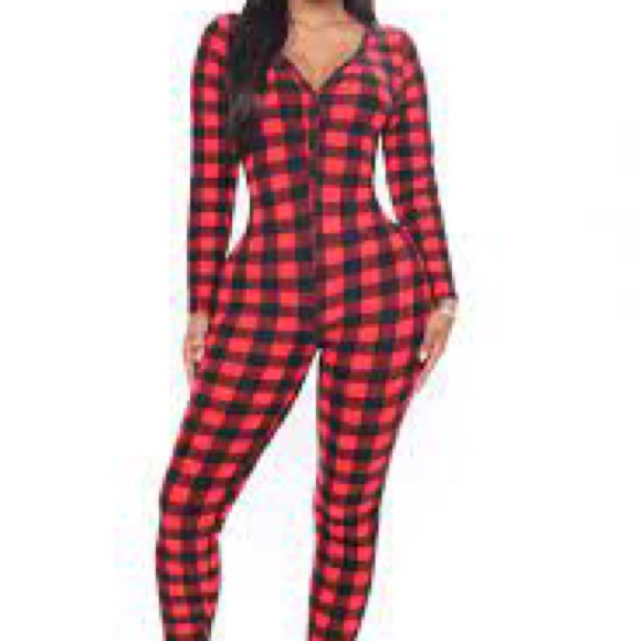 Fashion Nova | Intimates & Sleepwear | Fashionnova Cabin Jumpsuit ...